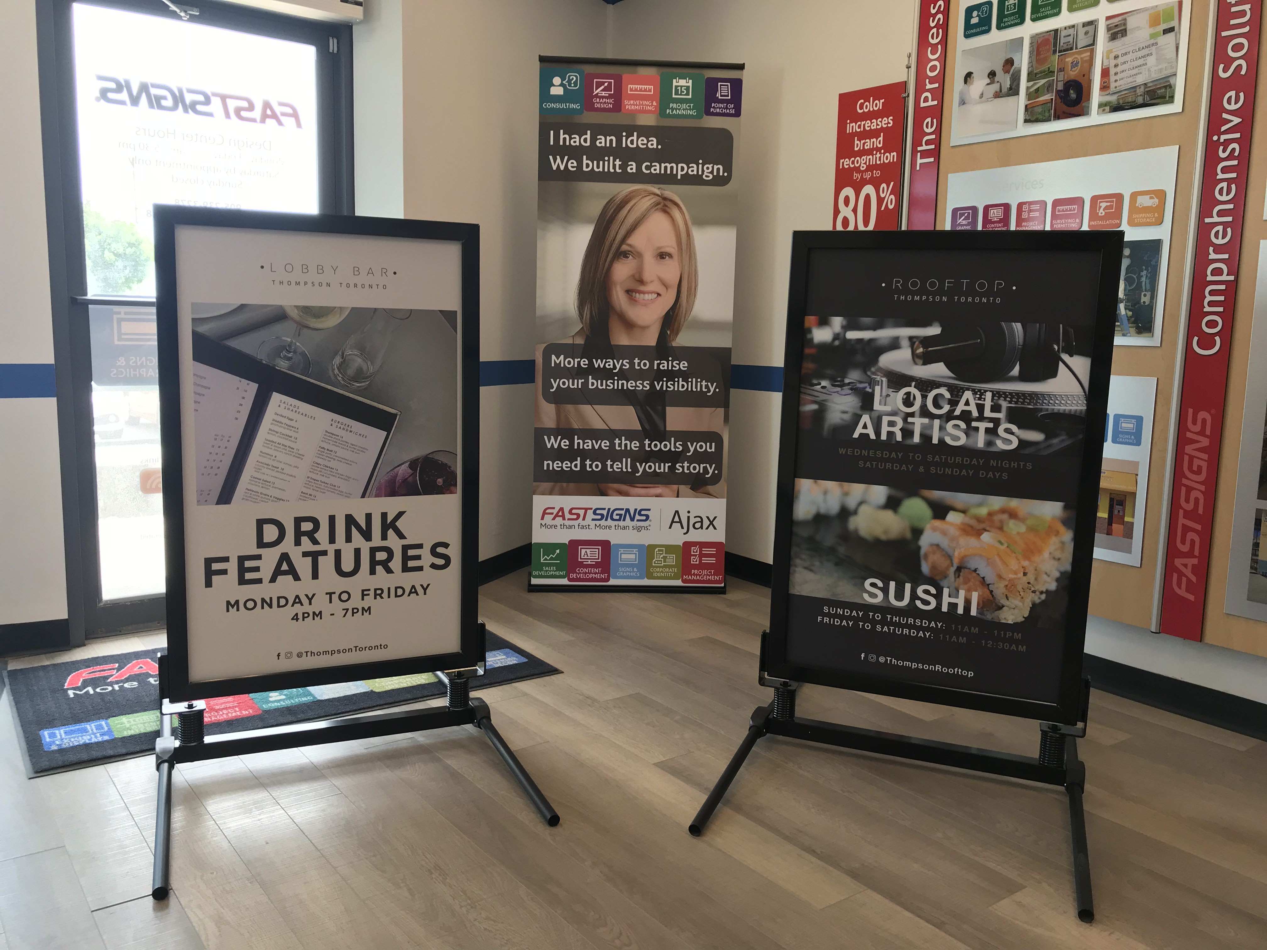 Durham - Ajax/Whitby, ON A-Frame & Sidewalk Signs | FASTSIGNS® of ...