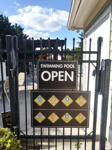 Custom Safety Signage for Pools During Covid-19 Pandemic | FASTSIGNS