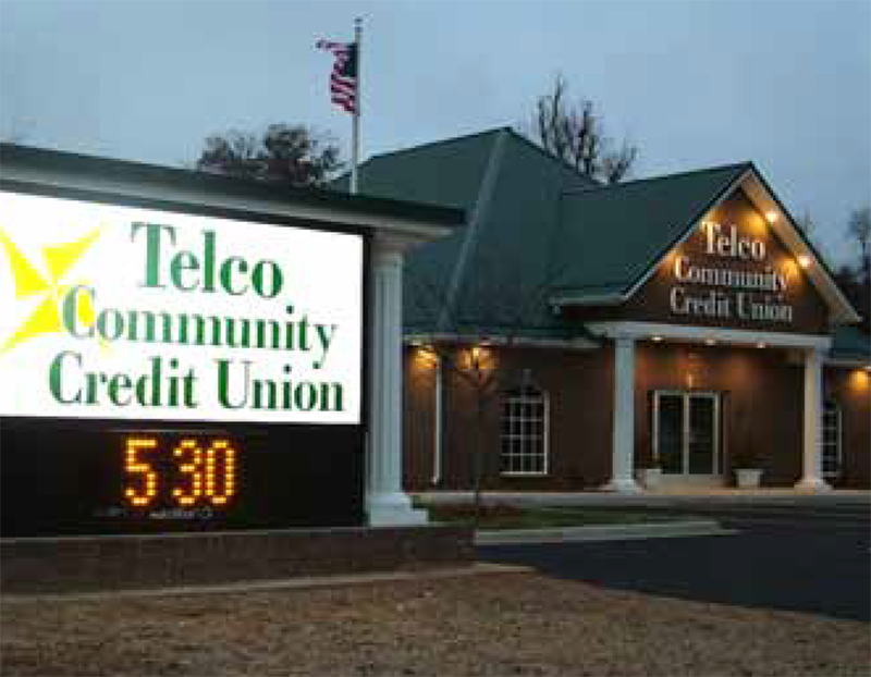 Asheville Case Study - Telco Community Credit Union | FASTSIGNS® of ...