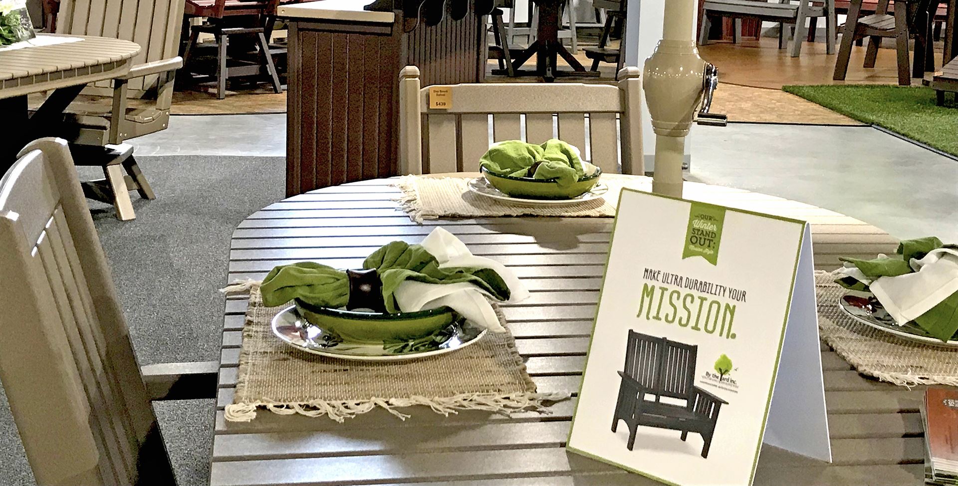 Table Signs | Table Top Signs & Displays | FASTSIGNS®