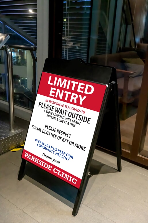 Curbside Pickup Signs | No Contact Signage | FASTSIGNS