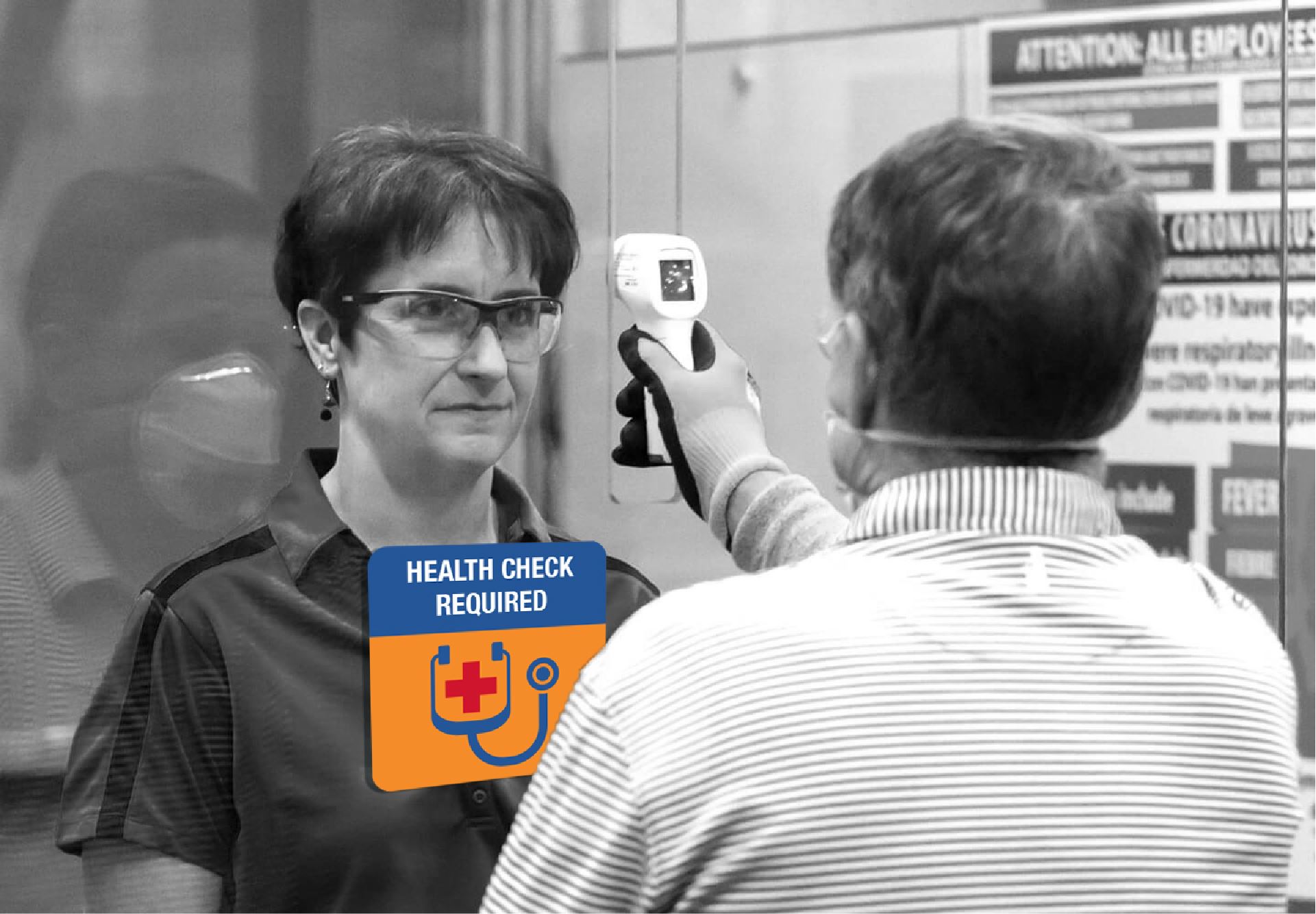 Temperature Check Signs | Business Signage | FASTSIGNS