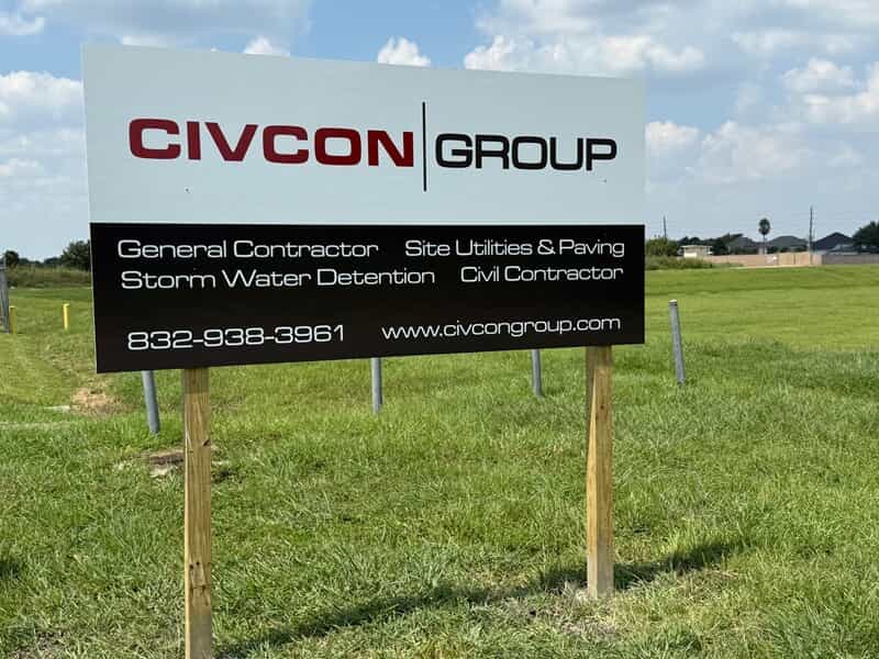 Houston, TX - Northwest Fwy Construction Site Signs | FASTSIGNS® of ...