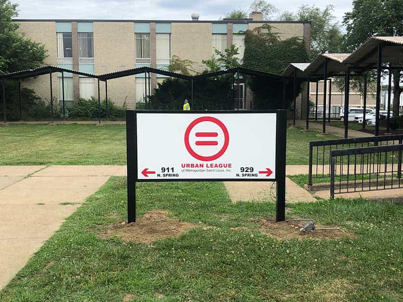 St Louis, MO - Brentwood Post & Panel Signs | FASTSIGNS® of St Louis ...