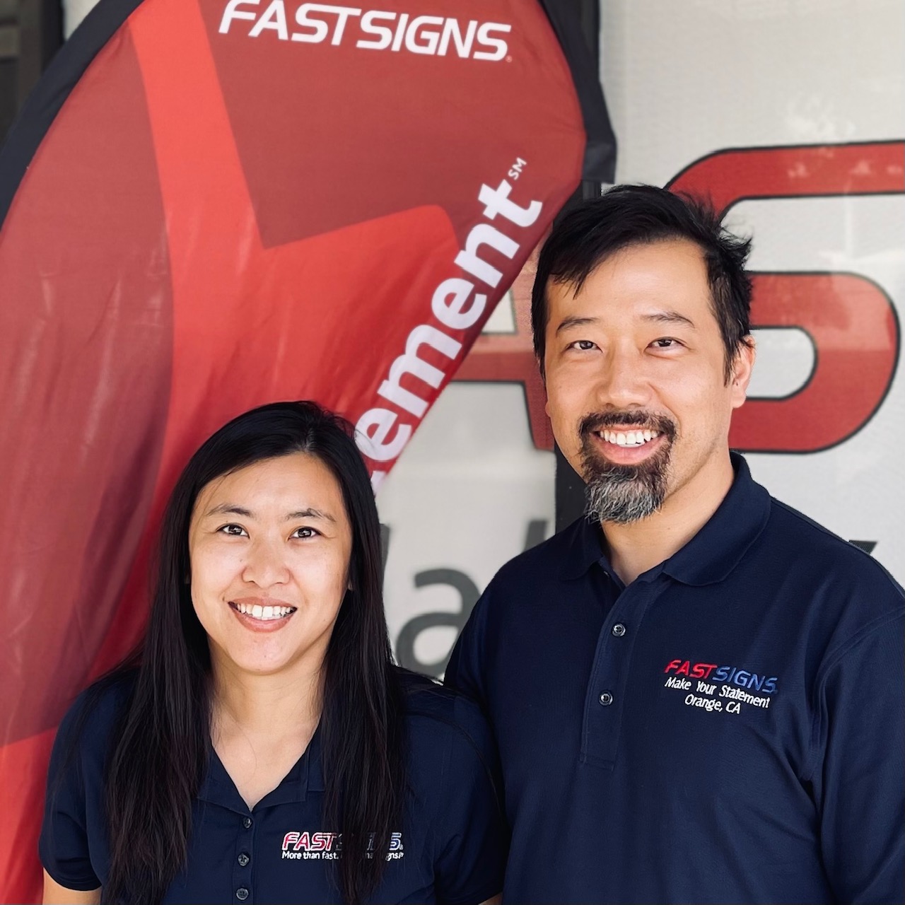 Darren Tow and Lynn Yin Purchase FASTSIGNS® of Orange